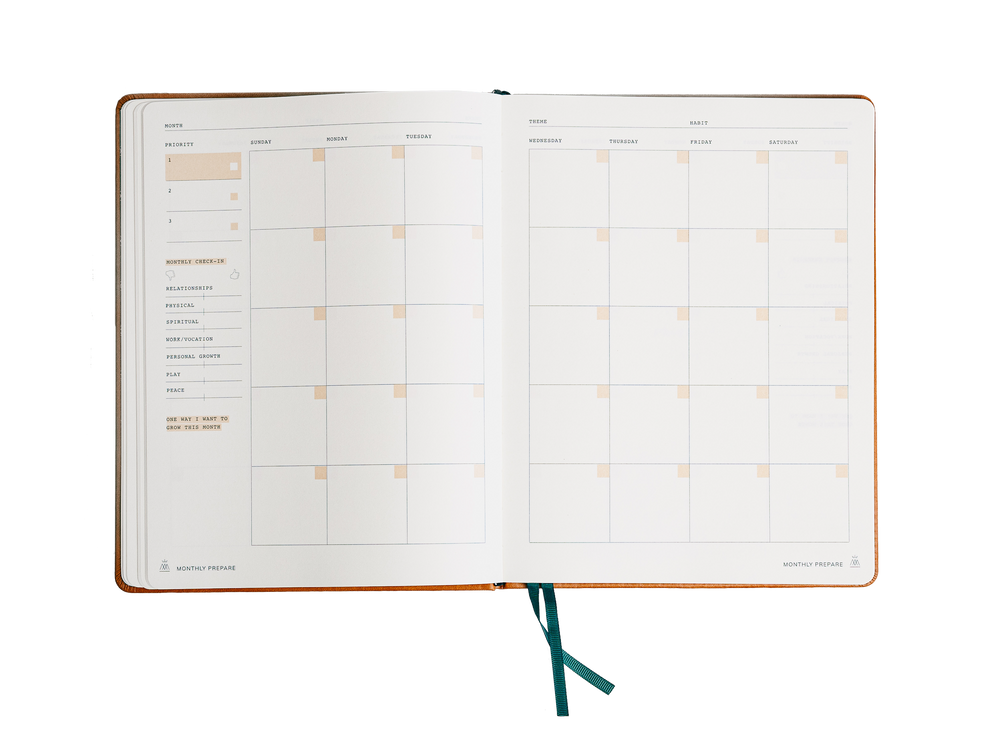 How to Weekly Planner – Monk Manual