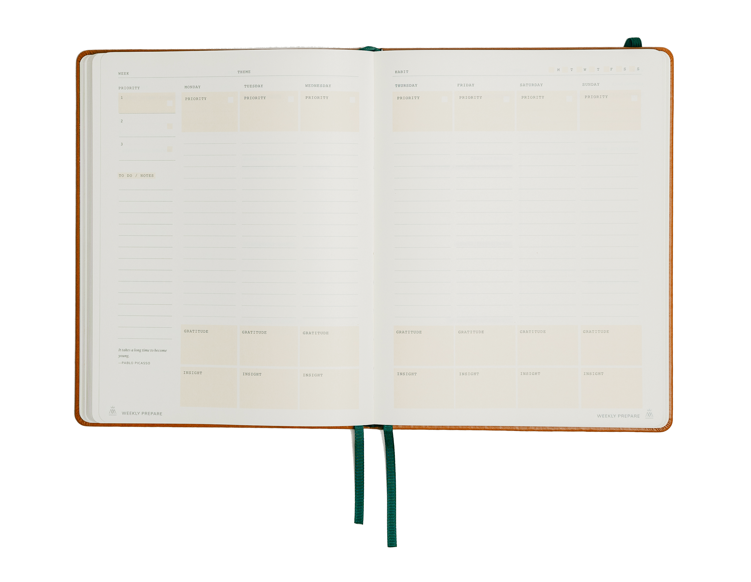 How to Weekly Planner – Monk Manual