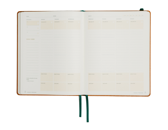 How to Weekly Planner – Monk Manual
