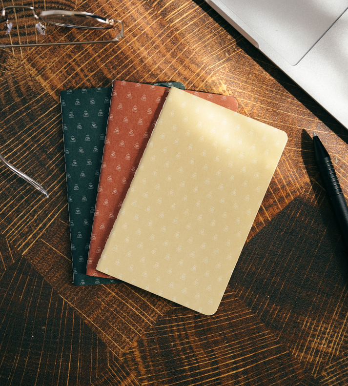 3 Pack - Bulleted Mini Journals – Monk Manual